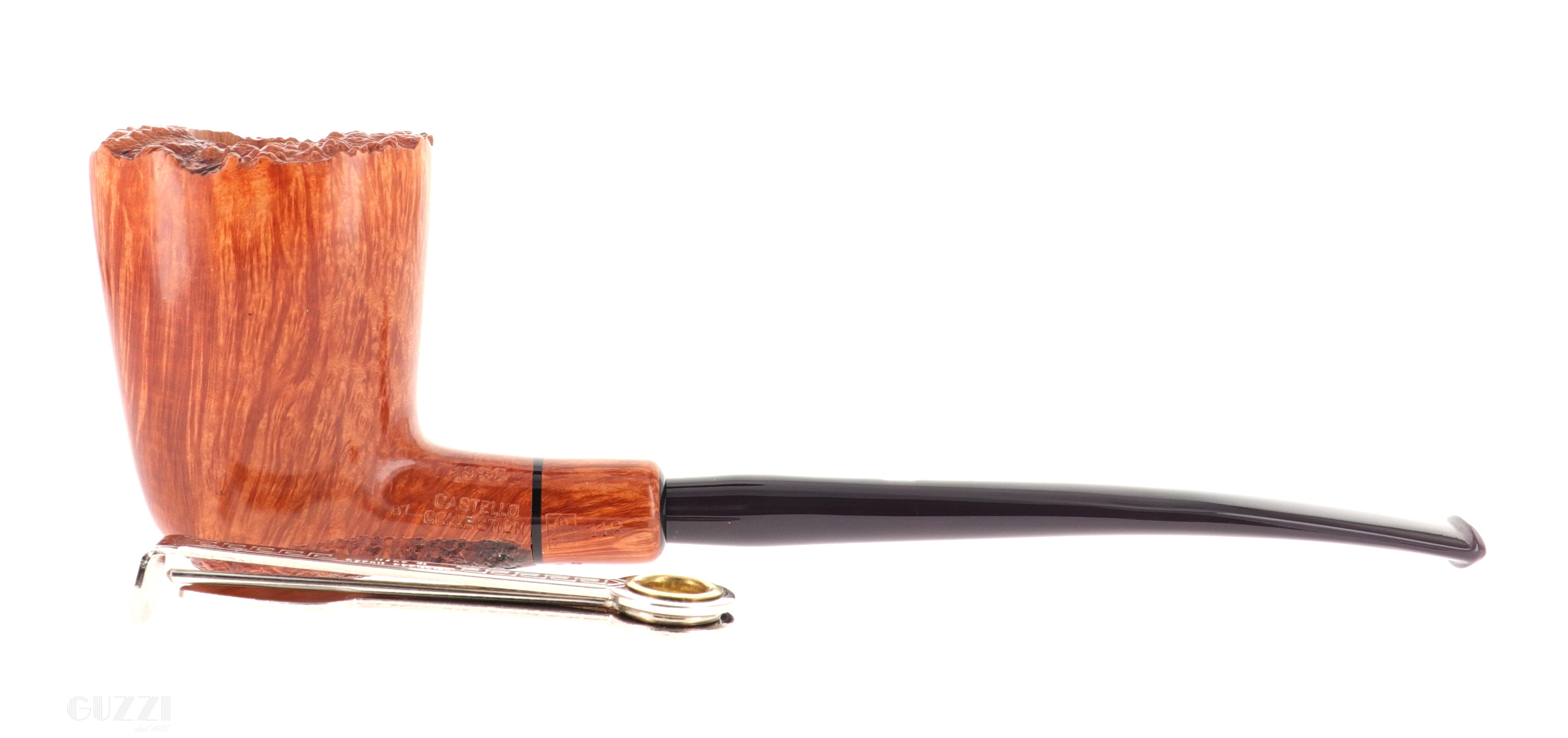 Pipa Castello GREAT LINE COLLECTION 1982 N°118 shape army churchwarden ...
